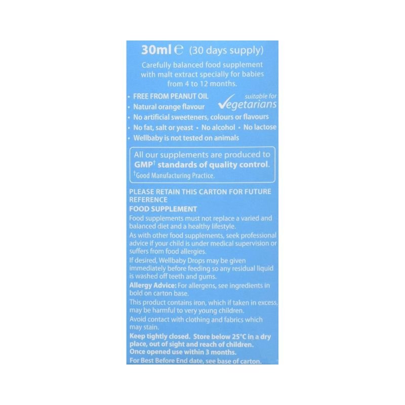 Vitabiotics Well-Baby Drops - Well Supplie Bangladesh